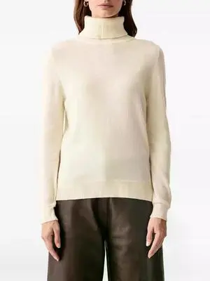 Barbour Check-patch Roll-neck Sweater