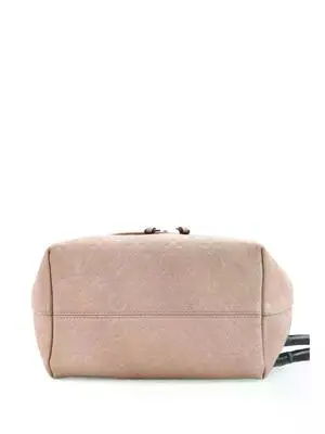 LOUIS VUITTON Montsouris Nm Monogram Empreinte Leather Pm Backpack - Neutrals