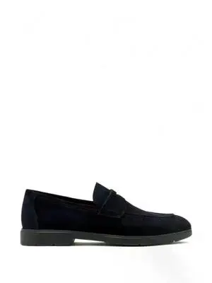 Magnanni Suede Penny Loafers