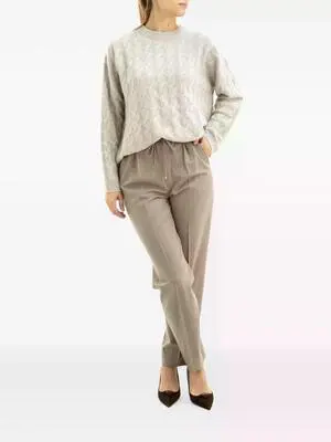 LISA YANG Seymour Cable-knit Sweater