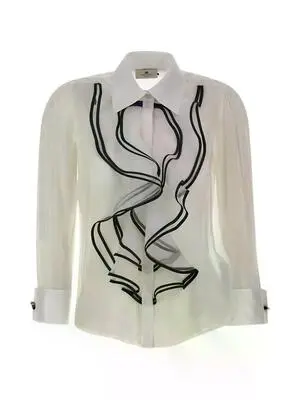 Elisabetta Franchi Ruffled-embellishment Shirt
