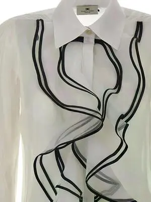 Elisabetta Franchi Ruffled-embellishment Shirt