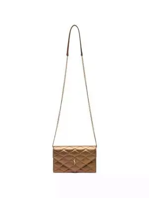 Saint Laurent Paris Quilted-leather Mini Crossbody Bag
