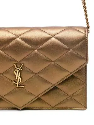 Saint Laurent Paris Quilted-leather Mini Crossbody Bag