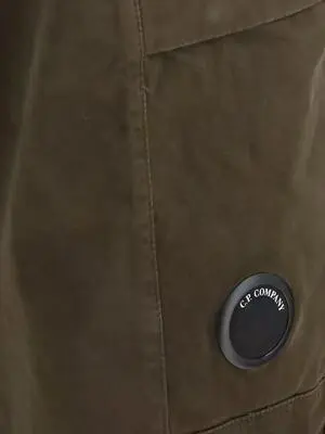C.P. COMPANY Stretch-sateen Lens Detail Cargo Pants