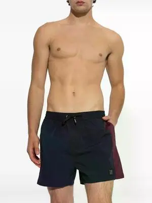 Dsquared2 Logo-patch Side-stripe Swim Shorts