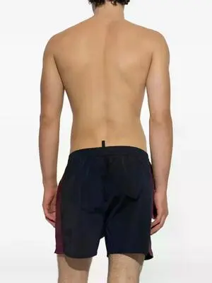 Dsquared2 Logo-patch Side-stripe Swim Shorts