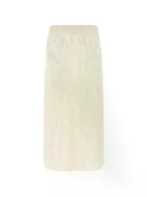 Fabiana Filippi Brushed-finish Gauze Midi Skirt