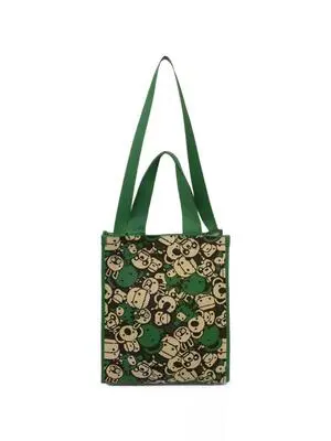 A BATHING APE Large Baby Milo Print Tote Bag