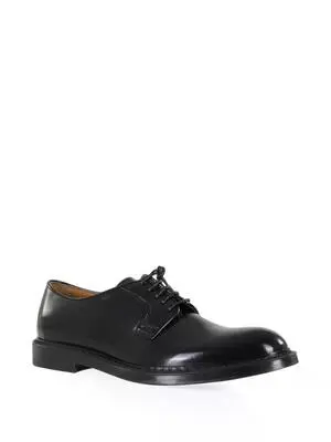 DOUCAL'S Blake Almond-toe Leather Derby Shoes