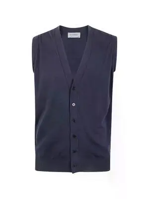 John Smedley Bolton Sleeveless Cardigan