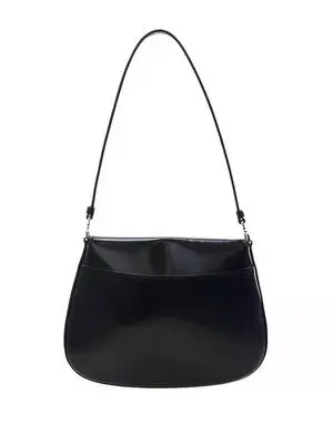 Prada Spazzolato Leather Cleo Flap Shoulder Bag