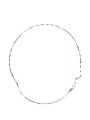 Werkstatt:München Rope-link Choker Necklace - Silver
