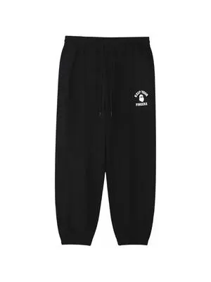 FINGERCROXX Logo-print Track Pants - Black