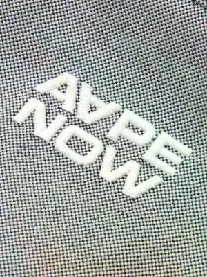 AAPE BY *A BATHING APE Moonface-patch Button-down Shirt