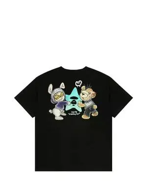 AAPE BY *A BATHING APE Moonface Graphic-print T-shirt