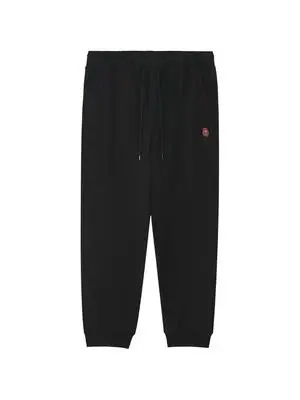 FINGERCROXX Logo-patch Track Pants - Black