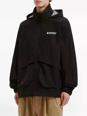 FINGERCROXX Logo-print Hooded Jacket