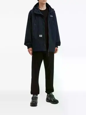 FINGERCROXX Logo-print Hooded Jacket