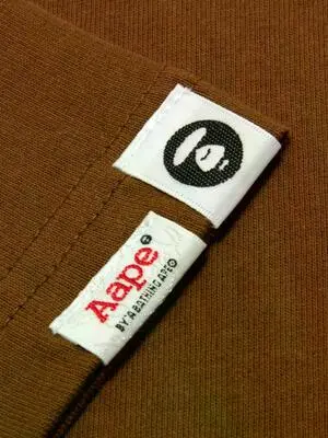 AAPE BY *A BATHING APE Aapeunvs Moonface Graphic-print Cotton T-shirt