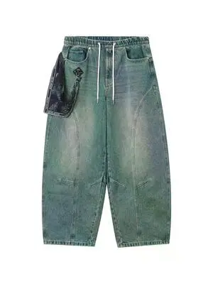 MUSIUM DIV. Panelled Drawstring Jeans