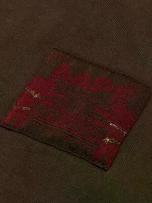 AAPE BY *A BATHING APE Logo-patch T-shirt