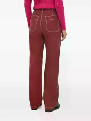 BENETTON Straight Cotton Trousers