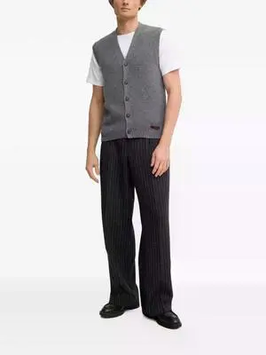 BENETTON Buttoned Knitted Vest