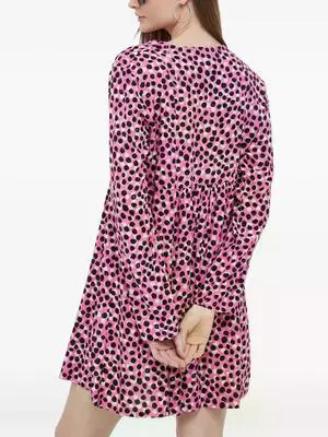 BENETTON V-neck Mini Dress