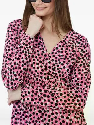 BENETTON V-neck Mini Dress