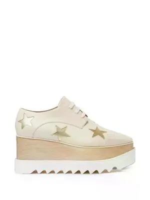 Stella McCartney Metallic Star Elyse Platform Shoes