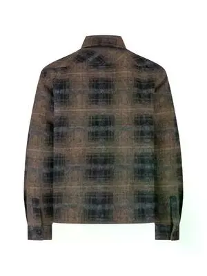 BARBOUR INTERNATIONAL Oswald Checked Fleece Overshirt