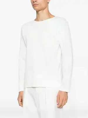 SECOND / LAYER Zero Thermal Waffle-knit T-shirt - White