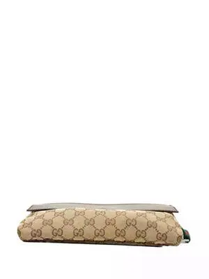 Gucci 2000-2015 Gg Canvas Web Crossbody Bag