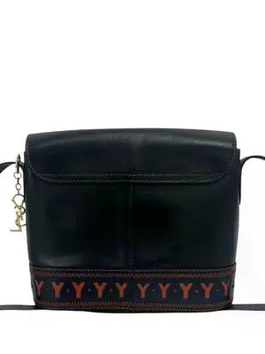 Saint Laurent 1980-1990 Leather Crossbody Bag