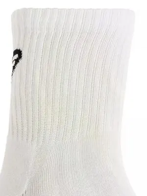 Emporio Armani Logo-print Ribbed Socks