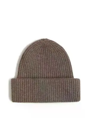 Fedeli Ribbed-knit Beanie Hat