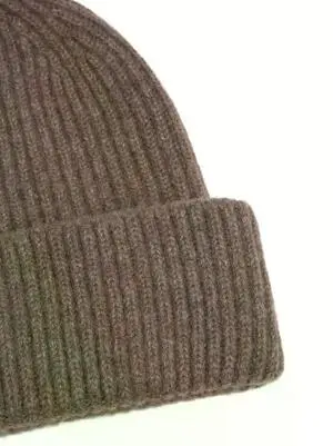 Fedeli Ribbed Knit Beanie Hat