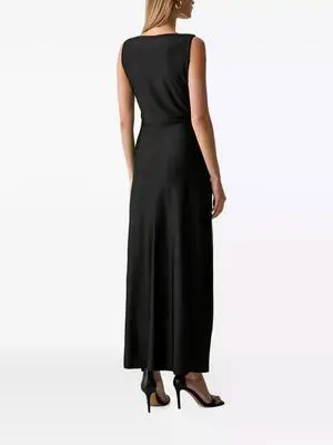 FRACOMINA Ruched Sleeveless Maxi Dress