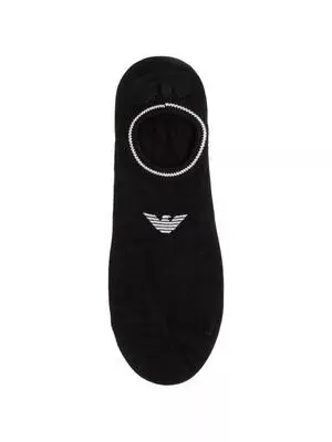 Emporio Armani No-show Socks With Embroidered Logo