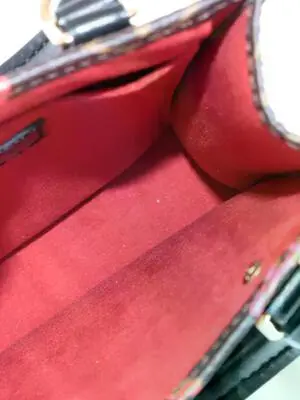 LOUIS VUITTON Monogram Petit Sac Plat Satchel