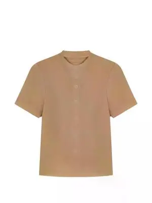 MAISON MARGIELA Short-sleeve Button-fastening T-shirt