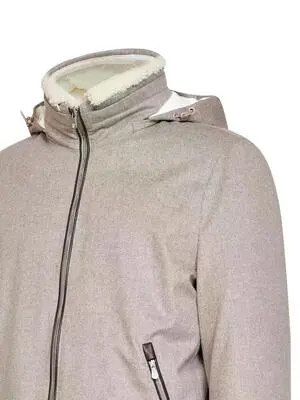 Brunello Cucinelli Hooded Wool Jacket