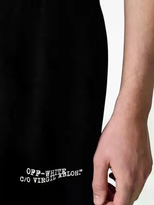 Off-White Logo-print Drawstring Track Pants