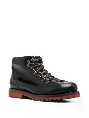 BUTTERO® Lace-up Leather Ankle Boots