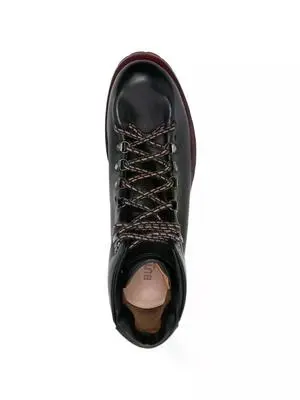 BUTTERO® Lace-up Leather Ankle Boots