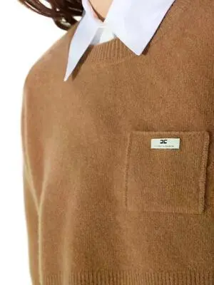 Elisabetta Franchi Wool And Cashmere Top