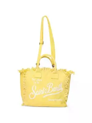 MC2 SAINT BARTH Colette Frayed Beach Bag