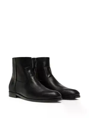 BUTTERO® Floyd Side-zip Ankle Boots - Black