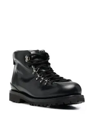 BUTTERO® Lace-up Leather Ankle Boots